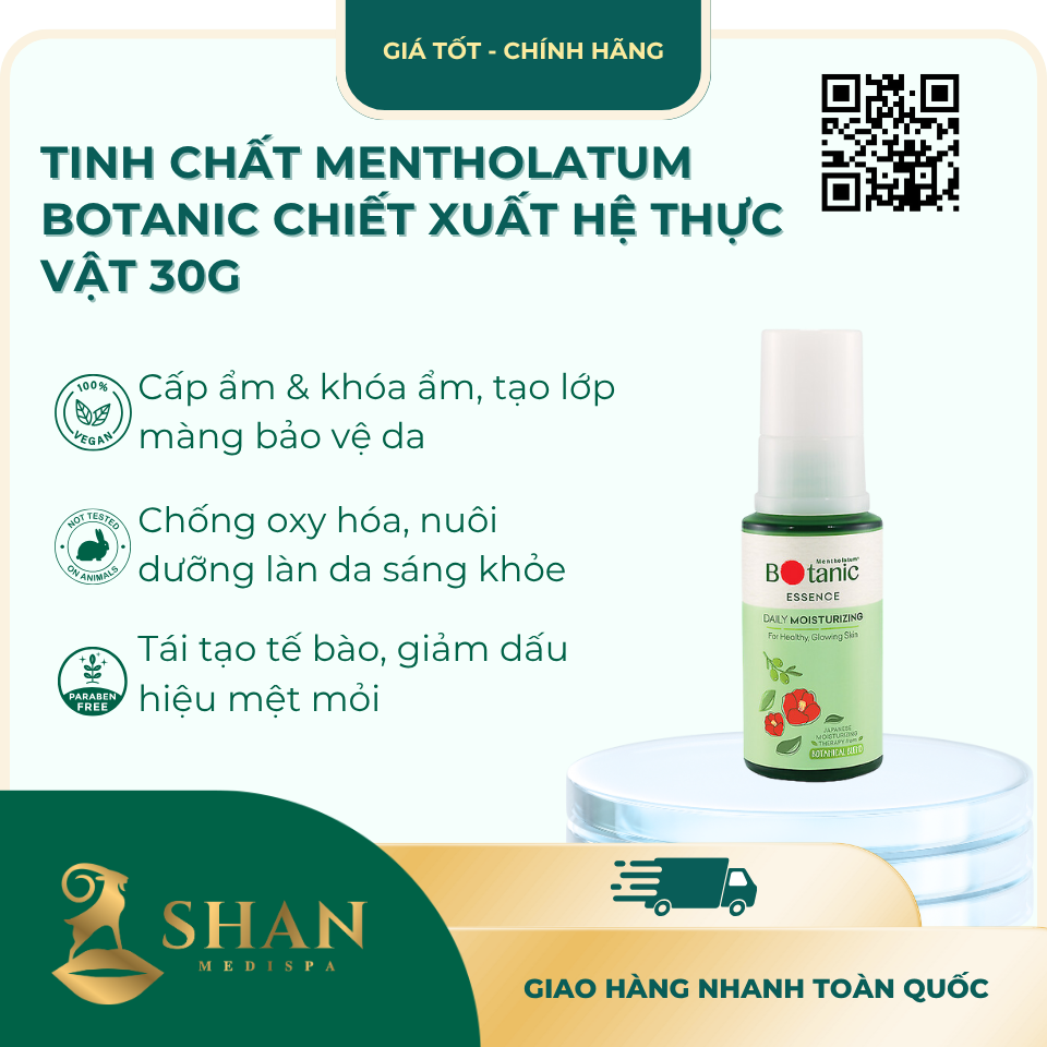 Tinh Chất Mentholatum Botanic Chiết Xuất Hệ Thực Vật 30g – [Mẫu Mới ...
